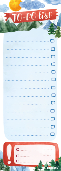 To-Do List - Hory | Papirshop.cz